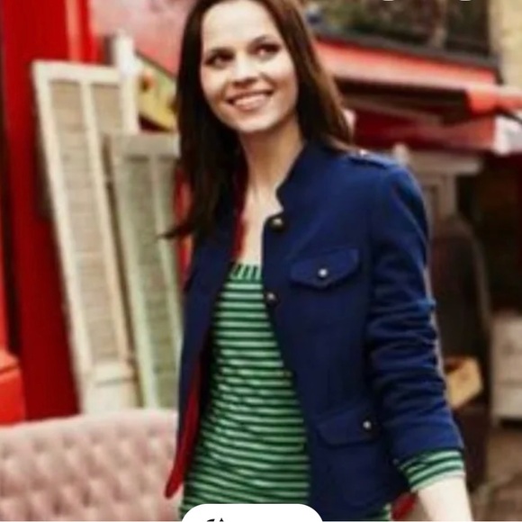 Boden | Jackets & Coats | Boden Navy Military Jacket | Poshmark